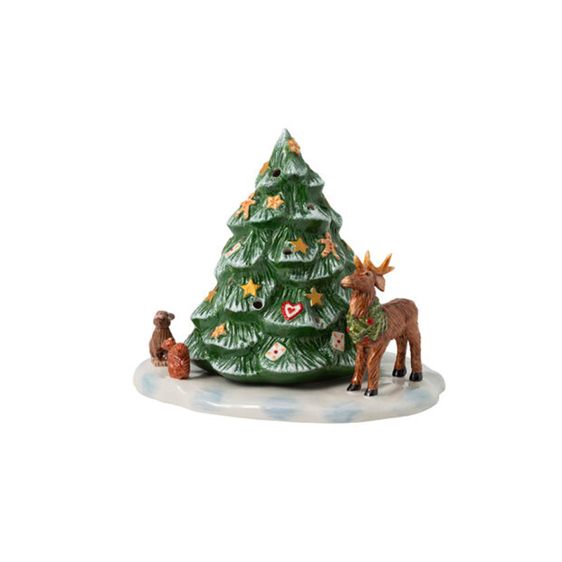 VILLEROY & BOCH Christmas Toys Christmas Tree with Woodland Animals ...