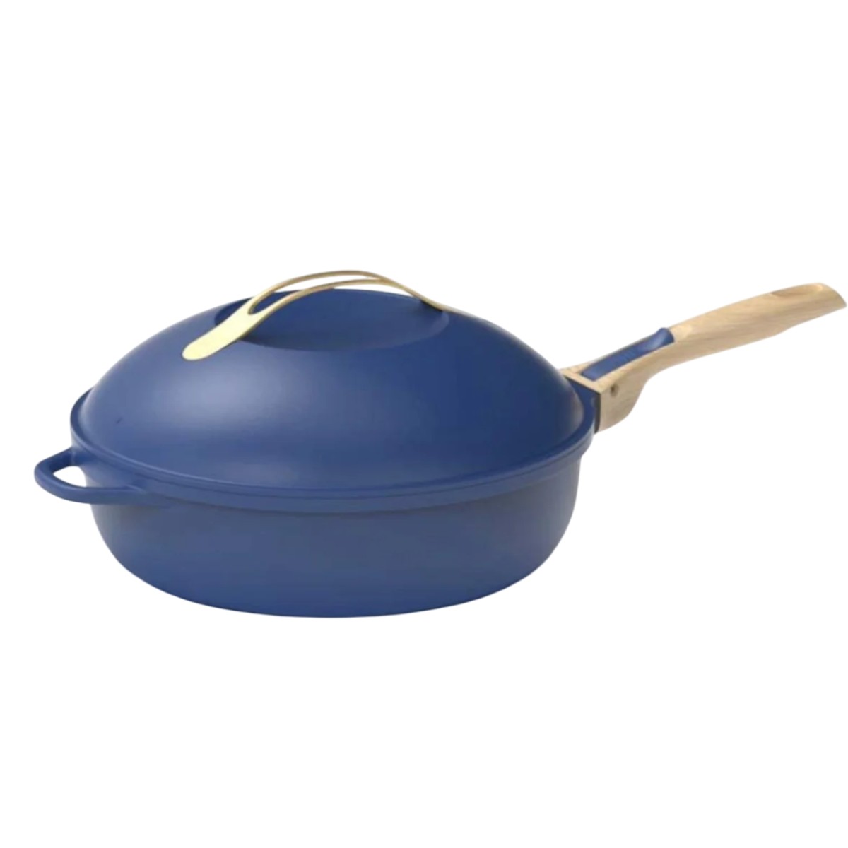 COOKUT Frying pan "La Fabuleuse" 28 cm Sapphire - Erresse Shop