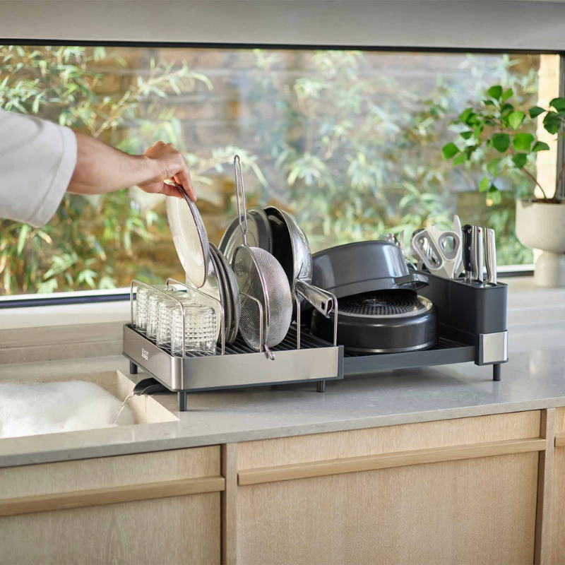 JOSEPH JOSEPH Extend Max Scolapiatti Espandibile Acciaio - Erresse Shop