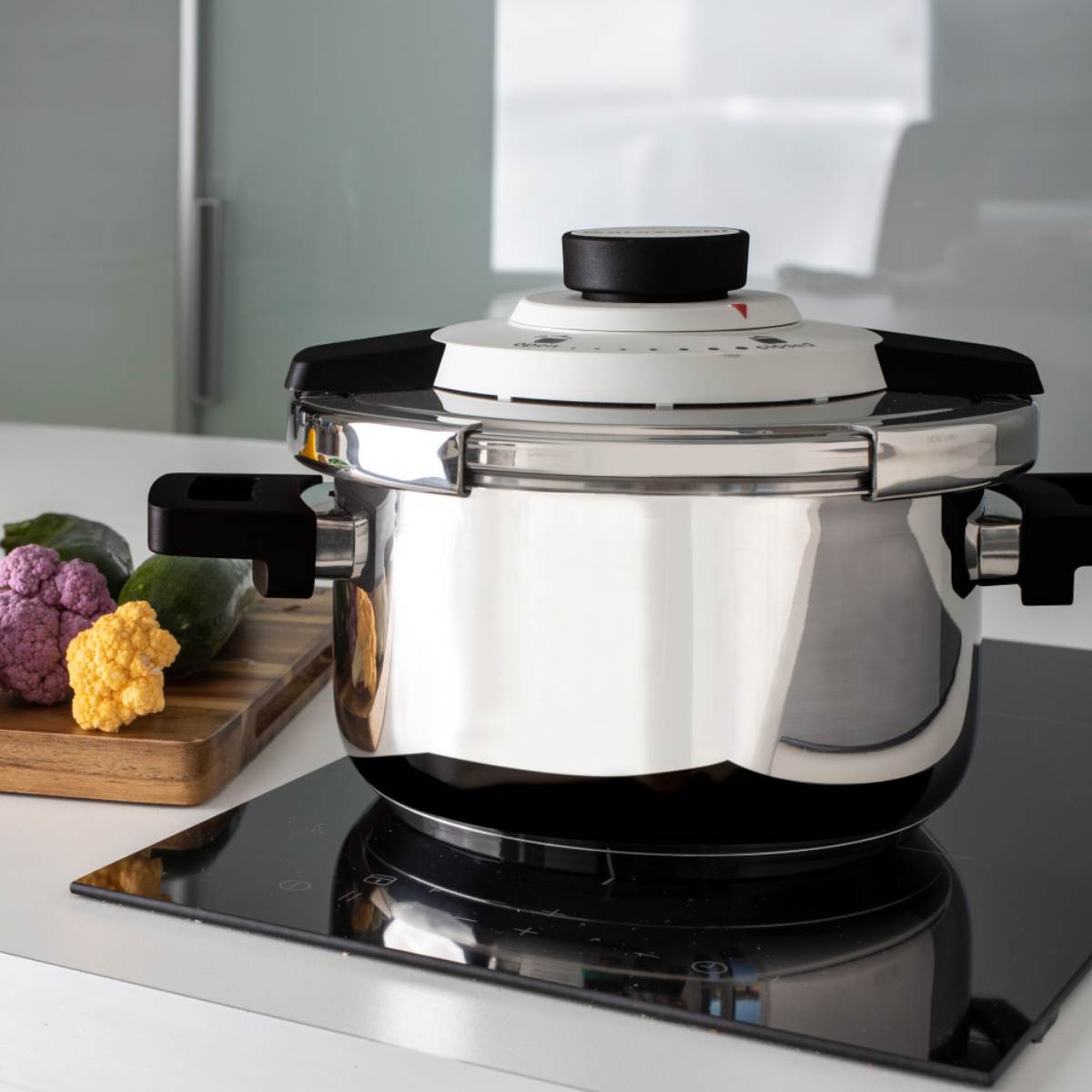 BARAZZONI Dual System Pressure cooker 4,5 L - Erresse Shop