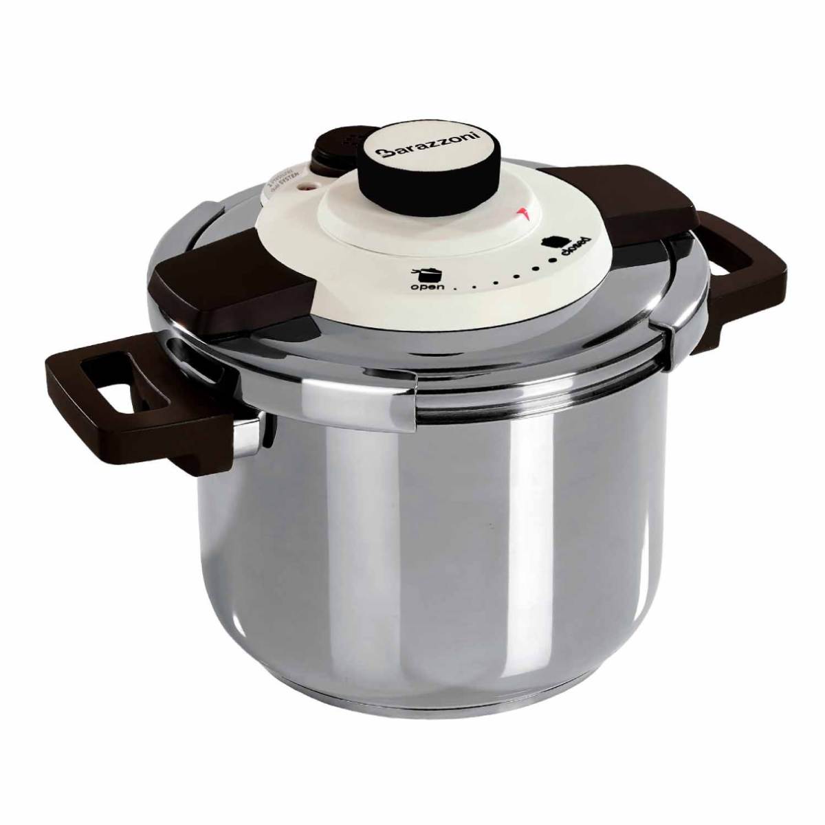 BARAZZONI Dual System Pressure cooker 6 L - Erresse Shop